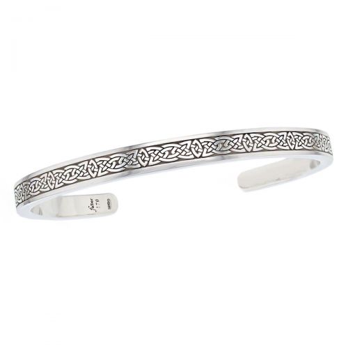 Celtic Silver Torc Bangle (Men’s) – Faller – Derry Jewellers
